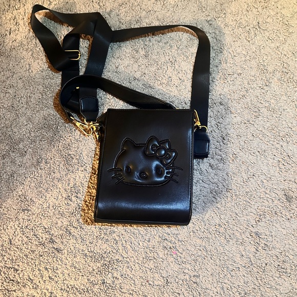 Hello Kitty | Bags | Hello Kitty Black Crossbody Bag | Poshmark
